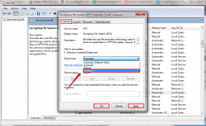 How To Enable/ Disable Windows Encrypting File System (EFS) Feature
