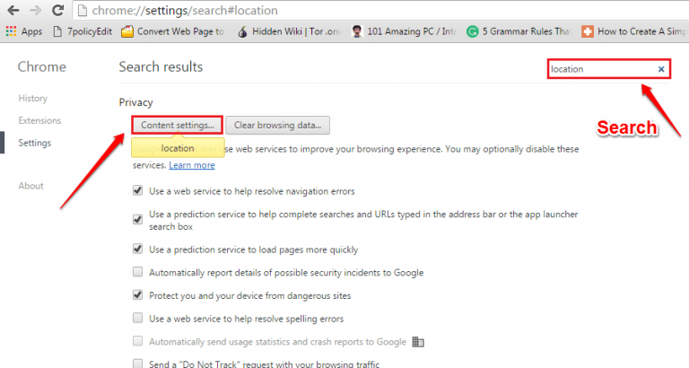 How To Prevent Websites From Tracking Your Location By Disabling ...