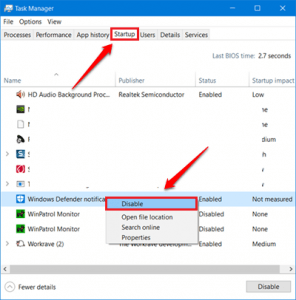 How To Remove Windows Defender Icon From Taskbar In Windows 10 ...