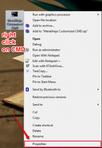 Command Prompt That Opens To A Specific Folder Location in windows