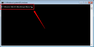 Command Prompt That Opens To A Specific Folder Location in windows