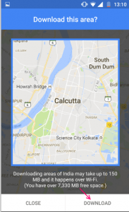 How to Use Google map offline without internet by saving it on your Phone