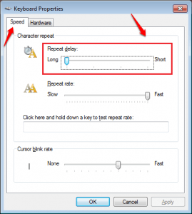 How To Change The Keyboard Repeat Rate And Repeat Delay In Windows 10/11