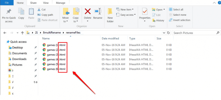 How To Batch Rename Files Or Change Extensions At Once In Windows