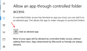 How to turn on Controlled folder access in windows 10 to combat Ransomware