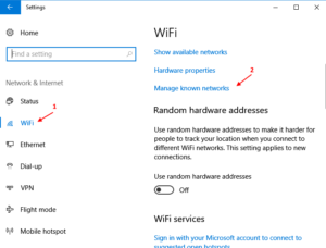 Manually add a WiFi Network by Entering name in Windows 10