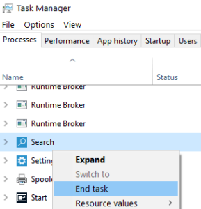 How to Fix Search Not Working issue in Windows 10 / 11