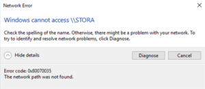 Fix Error code 0x80070035 The network path was not found on Windows 10 / 11