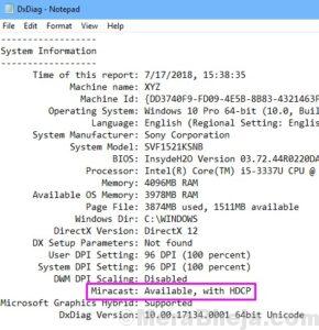 How to Setup Miracast on Windows 10 and Fix if it Stops Working