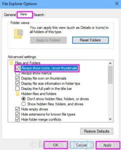 Fix File Explorer Keeps Crashing in Windows 10