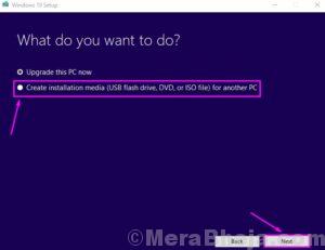 How to Create Windows Installation Media of Windows 10