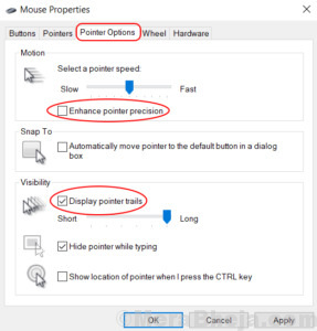 Fix Mouse Pointer lags or freezes in Windows 10 / 11