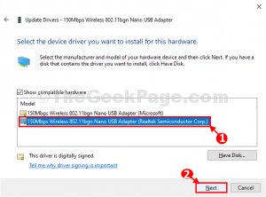 Problem with wireless adapter or access point
