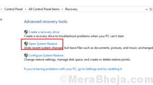 How to perform System Restore on Windows 10