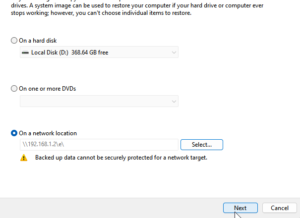 Fix “The drive is not a valid backup location” Error in Windows 10/11