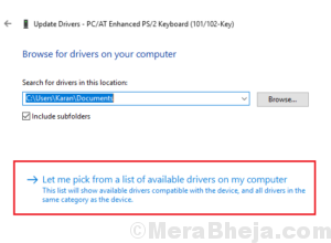 Fix INF file you selected does not support this method of installation ...