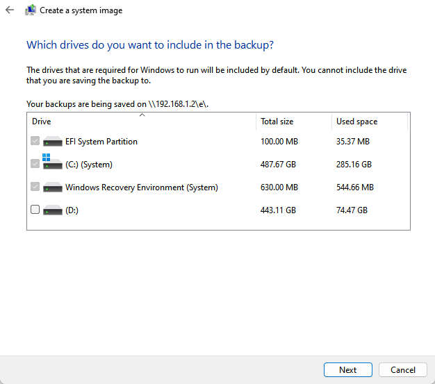 Fix “The drive is not a valid backup location” Error in Windows 10/11