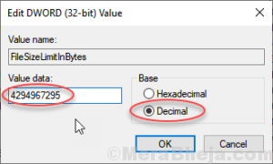 Fix The file size exceeds the limit allowed and cannot be saved