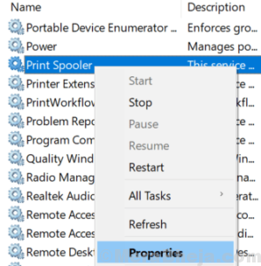 Fix Print Spooler Service Won’t Stay Started in Windows 11/10