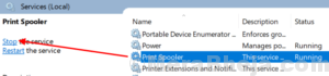 Fix Print Spooler Service Won’t Stay Started in Windows 11/10