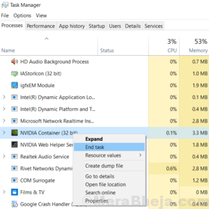 Fix GeForce Experience Error ERROR CODE: 0x0001 on Windows 10
