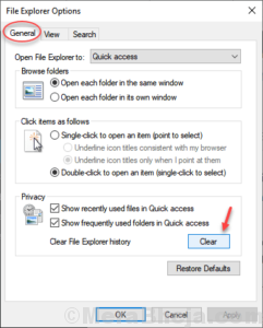 Fix file explorer not responding in Windows 10 / 11