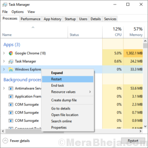 Fix file explorer not responding in Windows 10 / 11