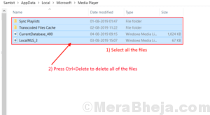 How to solve 'Windows Media Player Media Library is corrupted' error