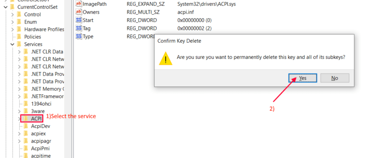 Fix Error 1067 The process terminated unexpectedly in Windows 10