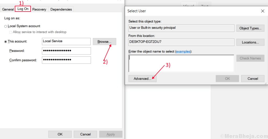 Fix Error 1067 The process terminated unexpectedly in Windows 10