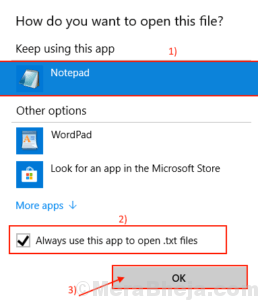 Fix File Type Association Error in Windows 10 / 11