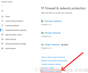 How to restore your Firewall settings to default in Windows 10