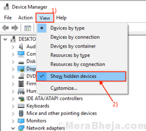 An unexpected error occurred in Network Connection Properties Fix