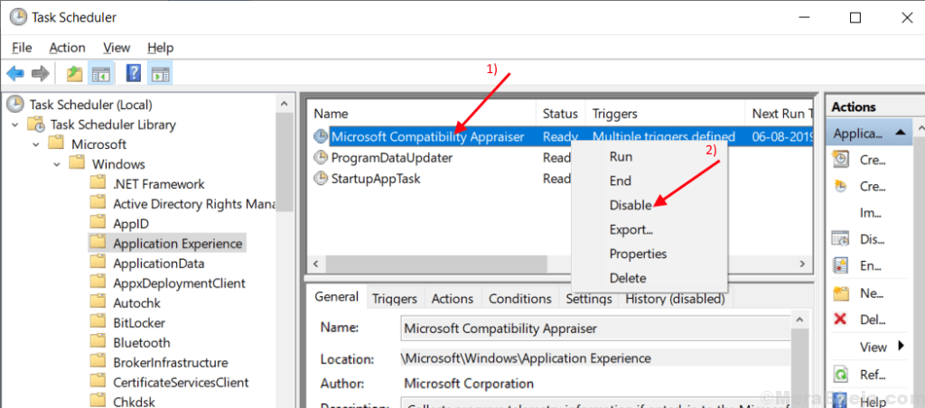 Fix CompatTelRunner.exe high disk usage problem in Windows 10/11
