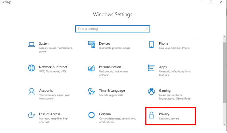 How to disable your activity history and Timeline in your Windows 10