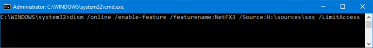 Fix Installing Net Framework 35 Failed Error Code 0x800f0954 On 1563