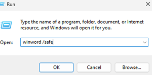 Fix: Word experienced an error trying to open the file on Windows 10 , 11