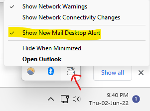 Fix Not getting new email alerts in Outlook on Windows 10 / 11