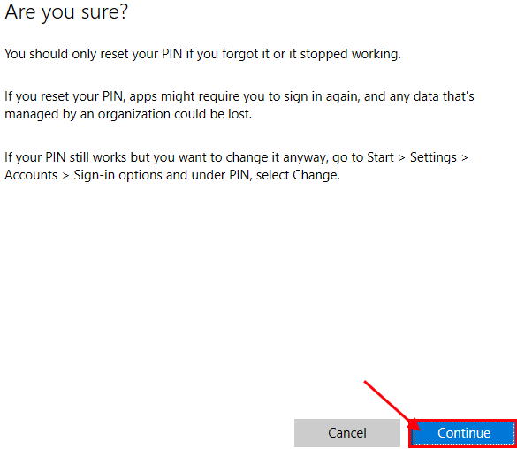 Fix: Sign In with PIN is not available in Windows 10