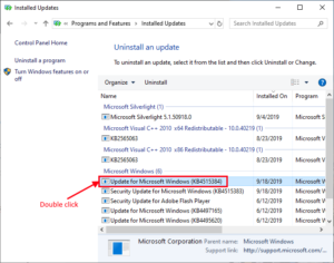 Fix Wuauserv High CPU Usage Error in Windows 10