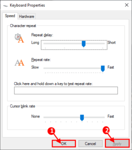Fix: Slow Keyboard lagging in Windows 10 / 11