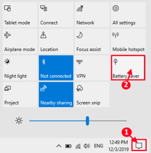 How to increase laptop battery life in Windows 10