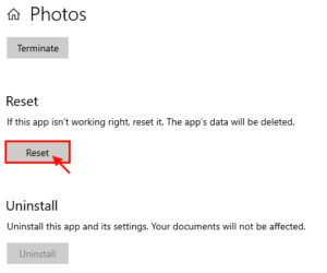 Fix: Windows Photos app is not working in Windows 10 / 11