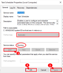 Fix Task Scheduler is not running properly in Windows 10/11