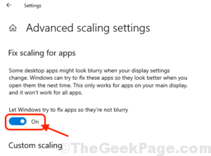 Fix: Apps seems to be blurry problem in Windows 10 / 11