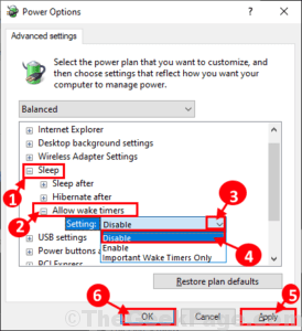 Fix: Computer automatically waking up from Sleep in Windows 10 / 11