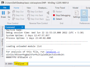 How to read Memory Dump files in Windows 10 / 11