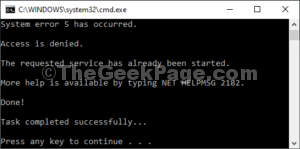 Windows Update Install Error 0x80070005 in Windows 10 / 11