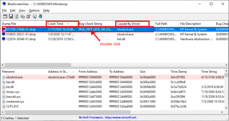 How to read Memory Dump files in Windows 10 / 11