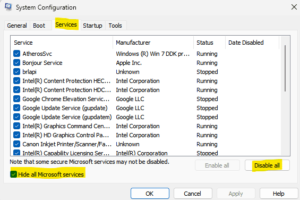 Windows Update Install Error 0x80070005 in Windows 10 / 11